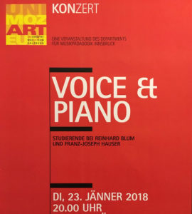 Voice & Piano - Franz-Josef Hauser